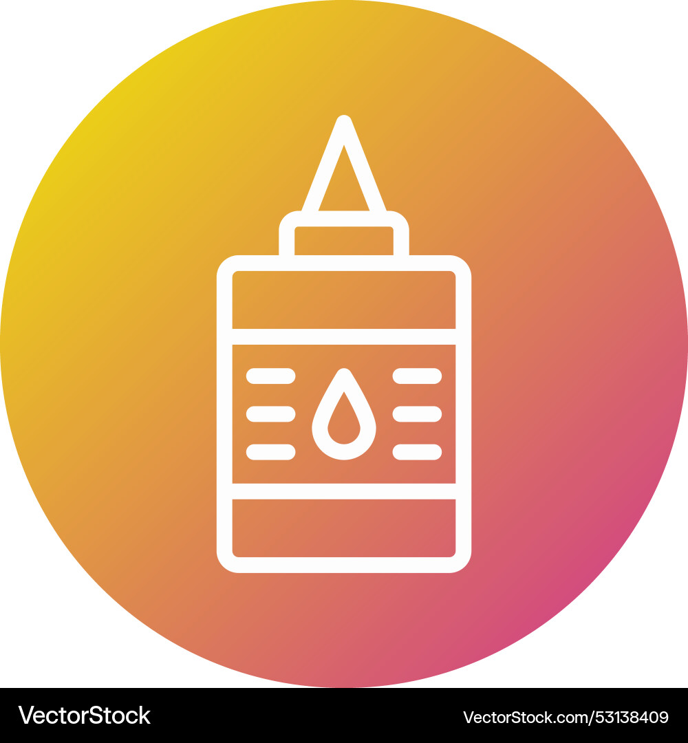 Glue icon design Royalty Free Vector Image - VectorStock