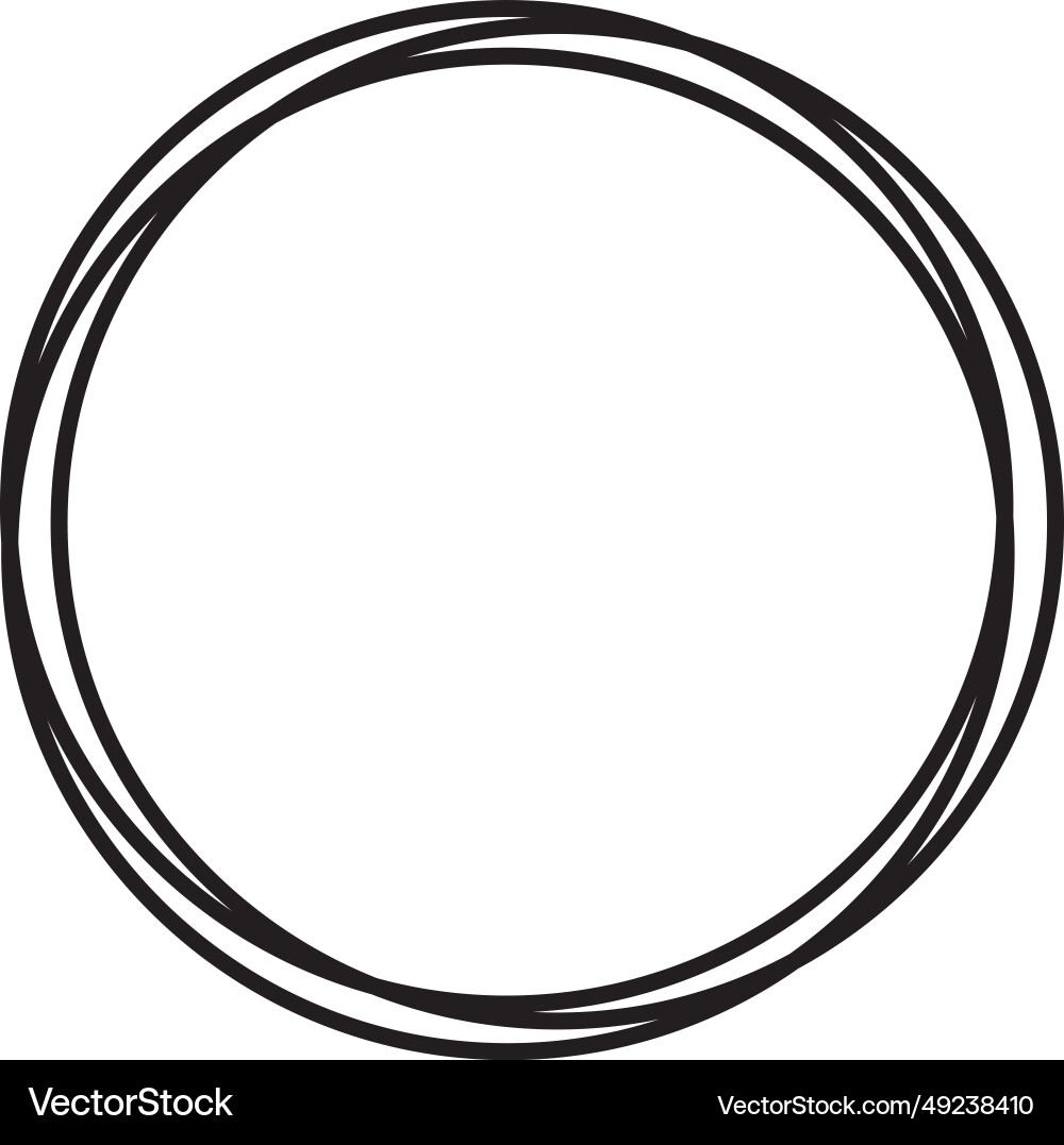 Circle Frame Border Royalty Free Vector Image - VectorStock