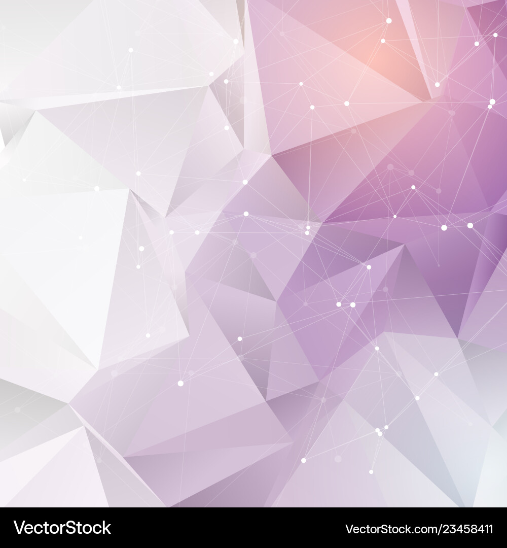 Abstract low poly design background Royalty Free Vector