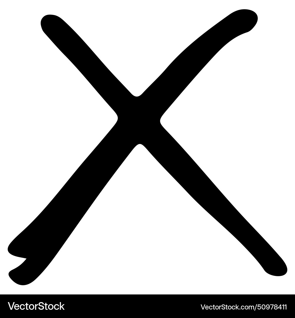 English alphabet x 3 Royalty Free Vector Image