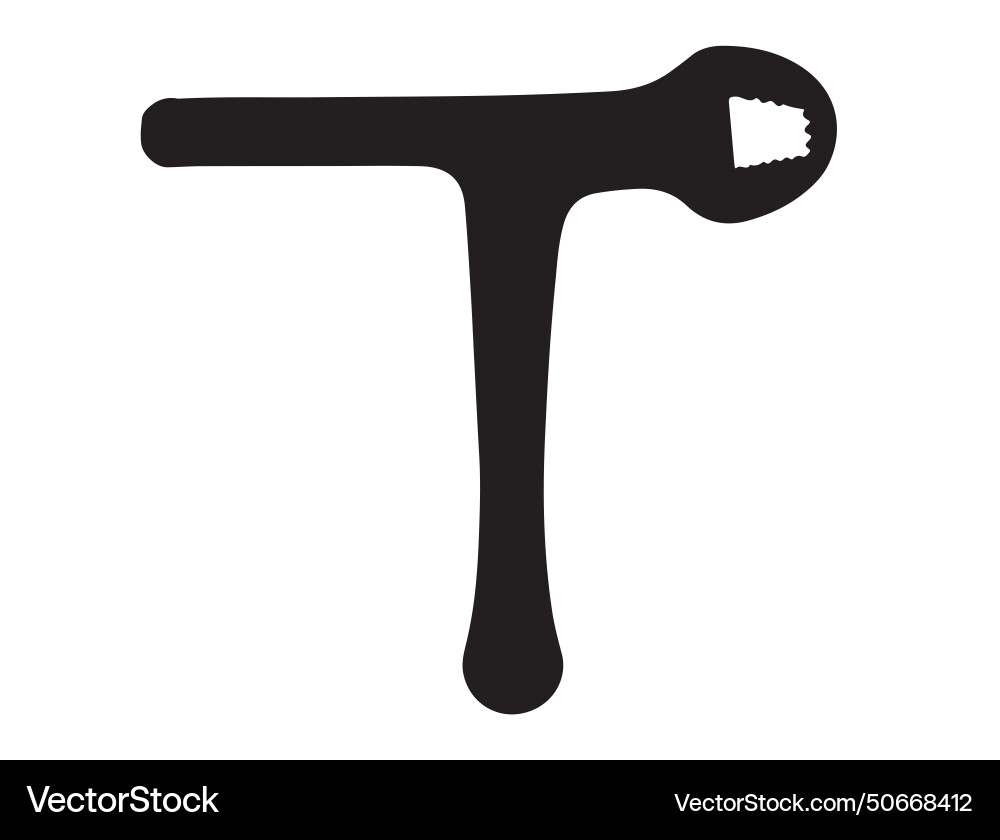 Handyman tool silhouette art Royalty Free Vector Image