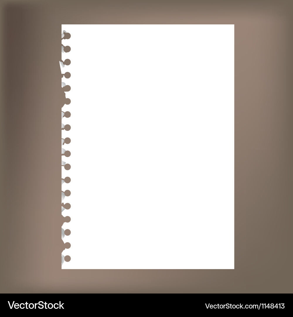 Blank pages Royalty Free Vector Image - VectorStock