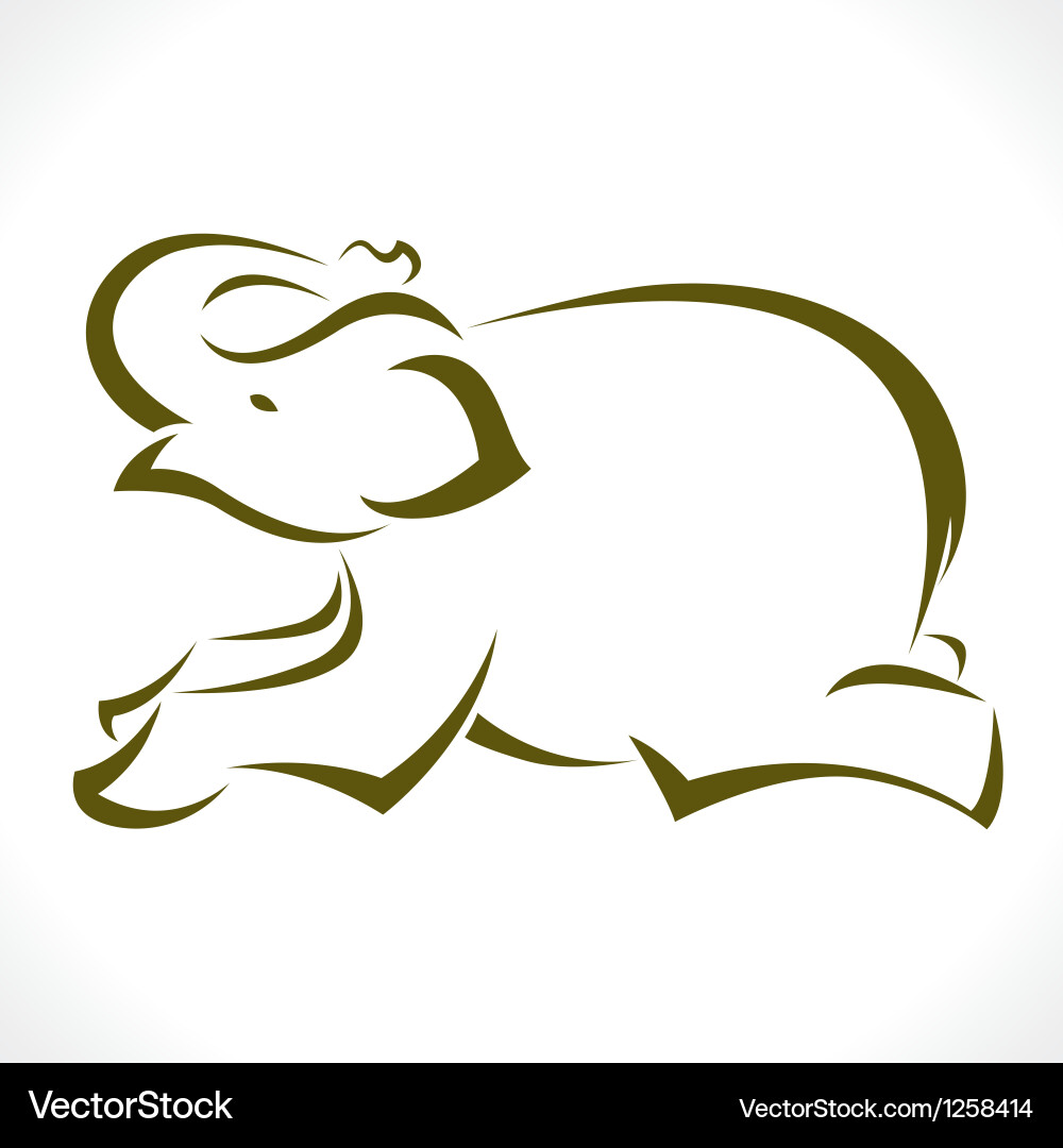 Elephant Royalty Free Vector Image - VectorStock