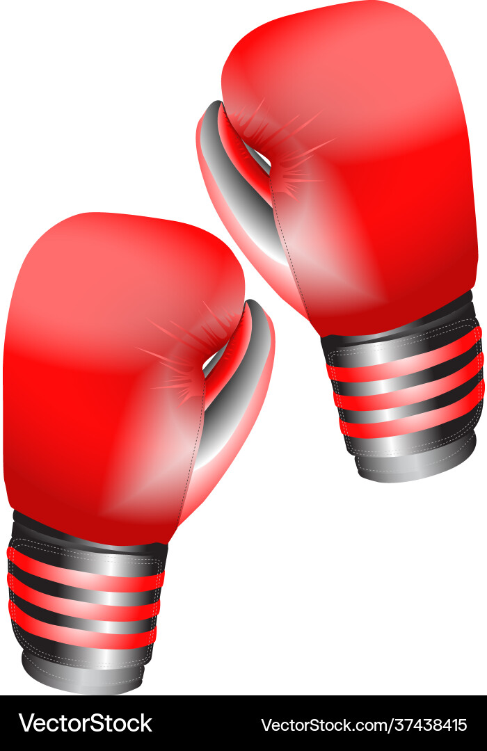 Boxing gloves Royalty Free Vector Image - VectorStock