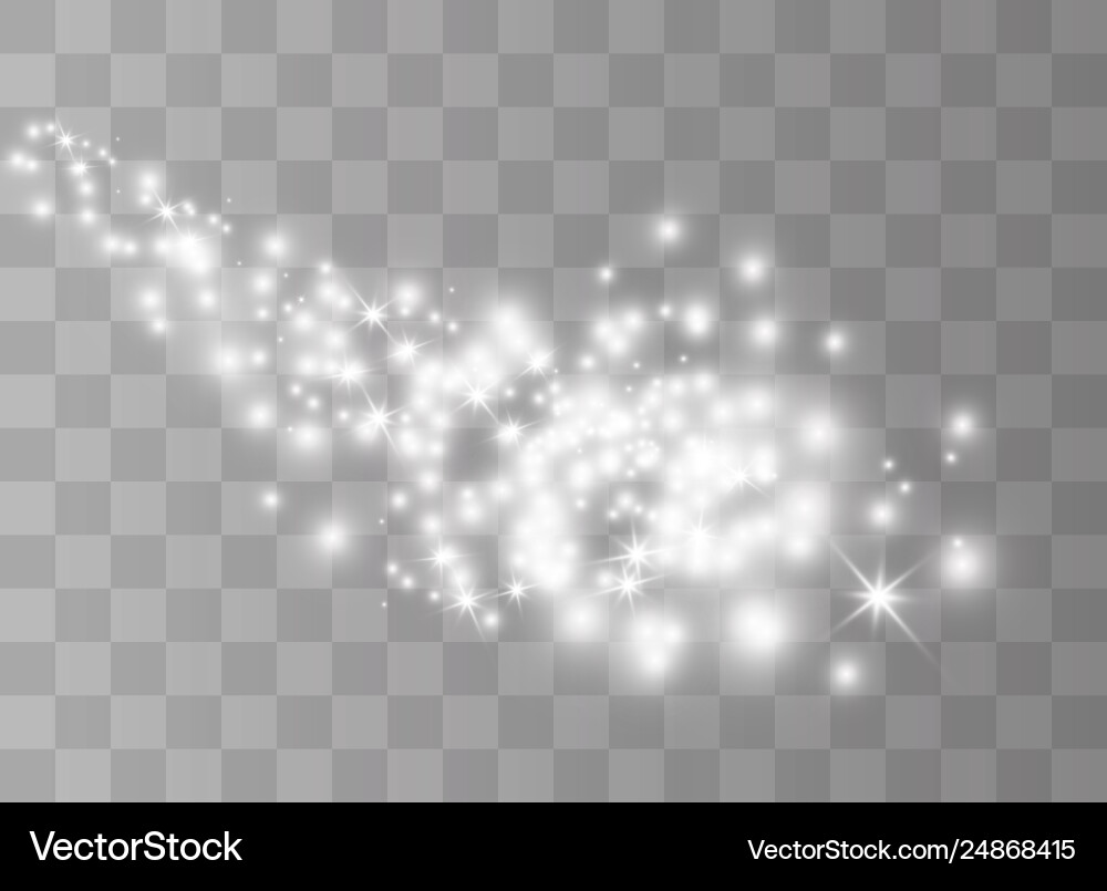 Sparkling magical dust Royalty Free Vector Image