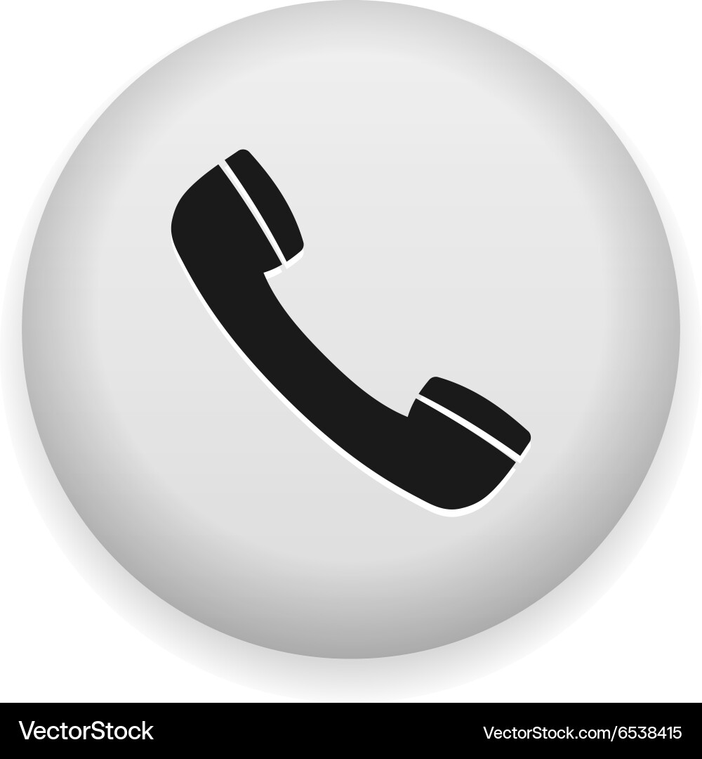Telephone symbol Royalty Free Vector Image - VectorStock