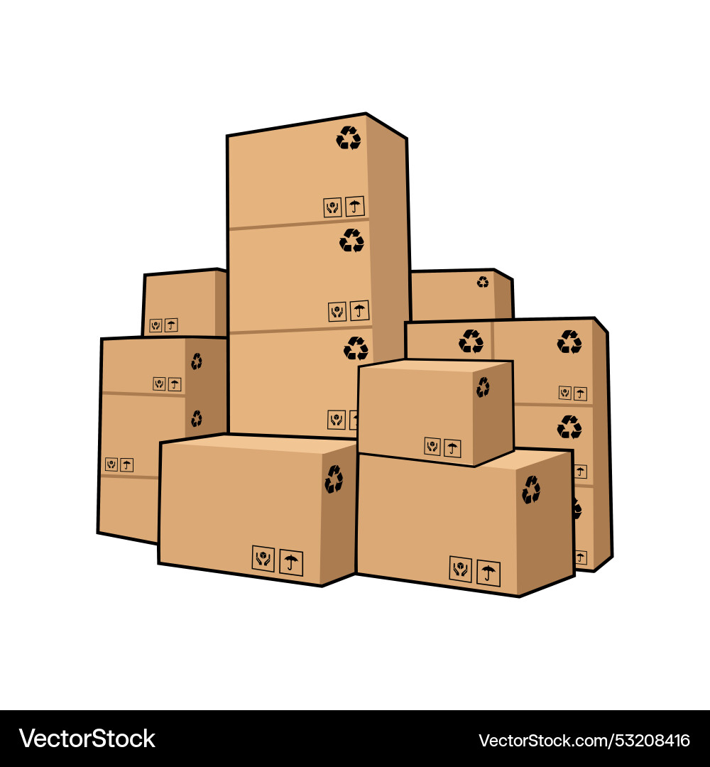 Cardboard Royalty Free Vector Image - VectorStock