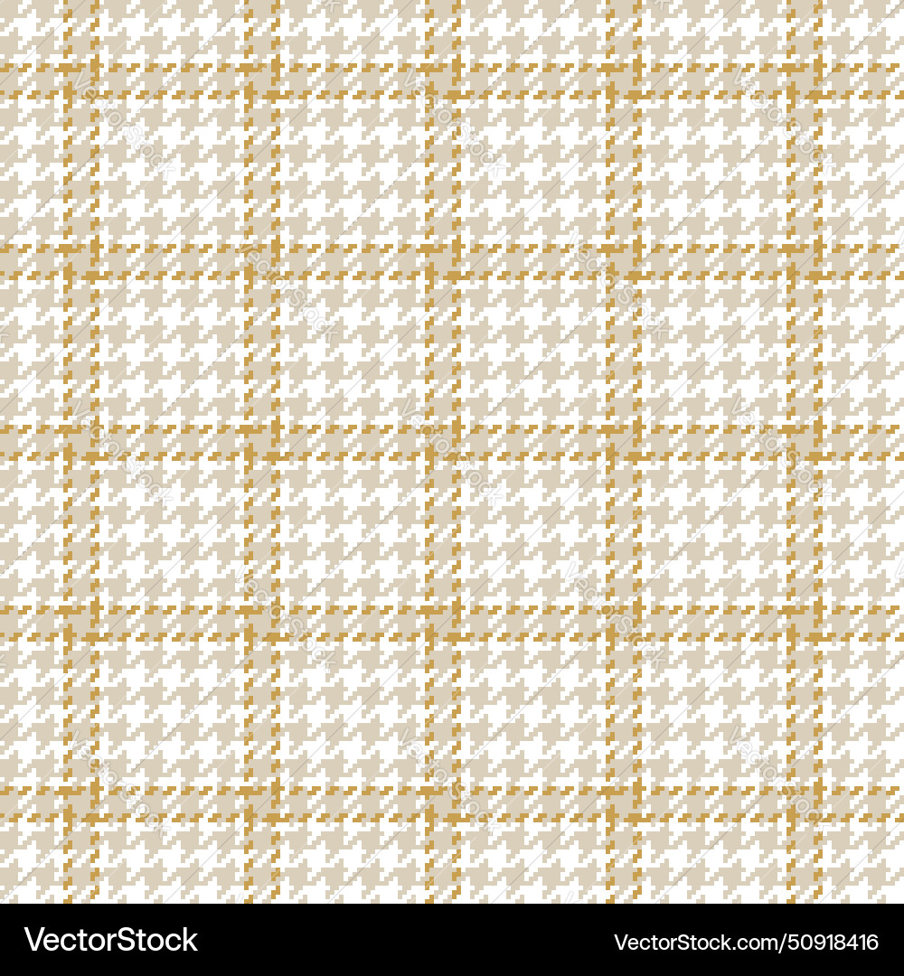 Houndstooth classic plaid seamless pattern Vector Image