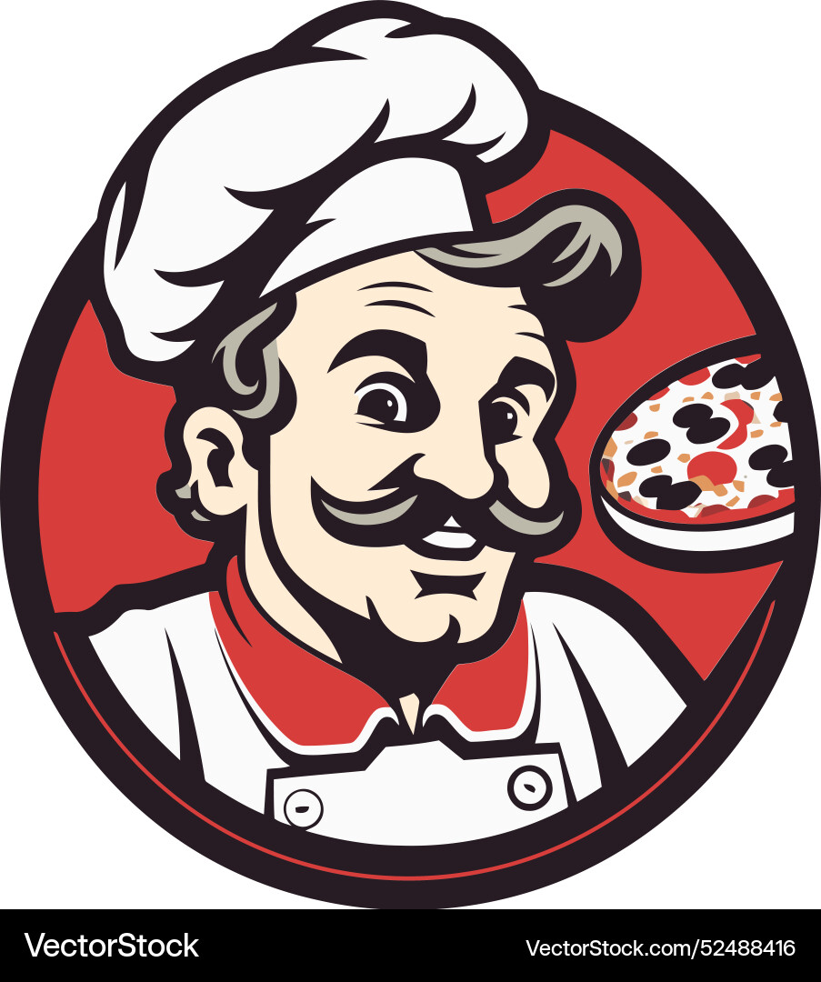 Pizza indulgencedigital pizza temptation Vector Image
