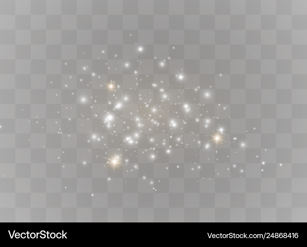 Sparkling magical dust Royalty Free Vector Image
