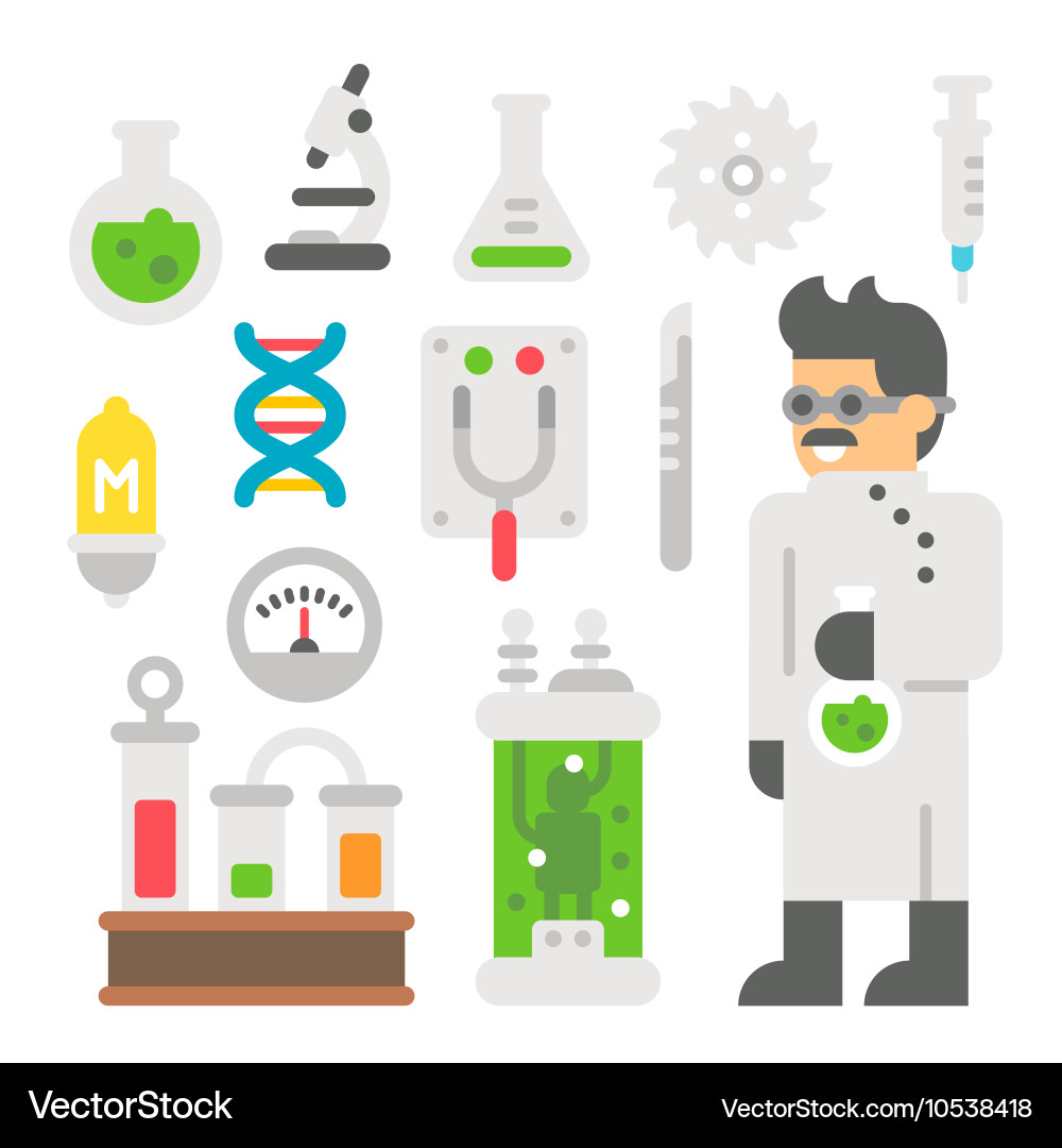 Crazy Scientific Vector Images (over 270)