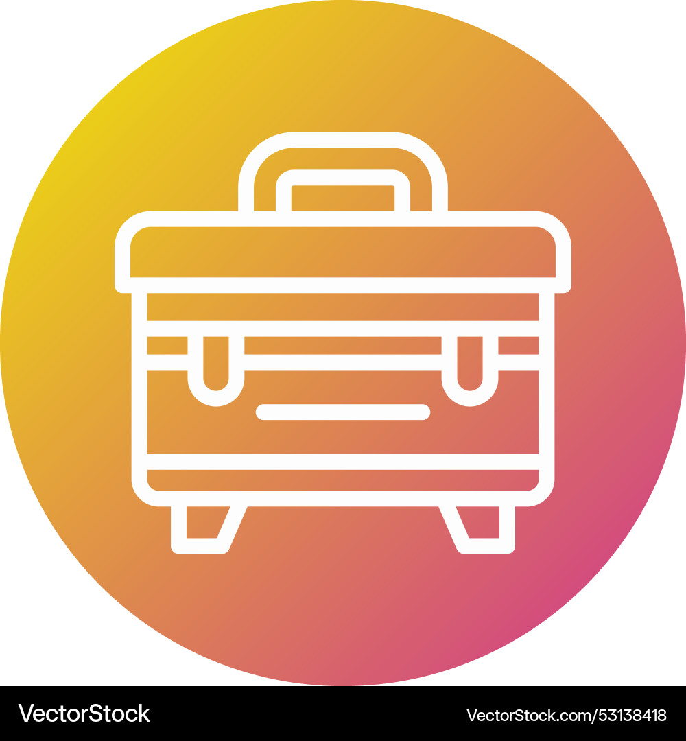 Toolbox icon design Royalty Free Vector Image - VectorStock