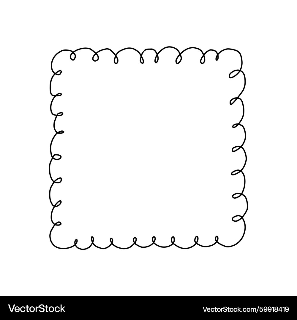 Coquette Ribbon Frame - Loopy & Whimsical – Royalty-Free Vector ...