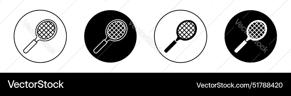 Racquet icon Royalty Free Vector Image - VectorStock