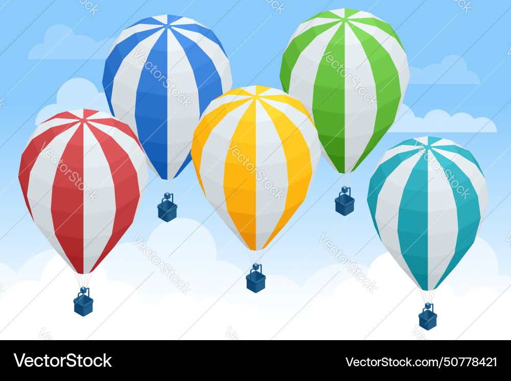 Isometric career growth business arrow target Vector Image