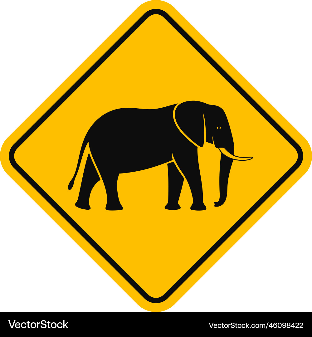 Elephant Royalty Free Vector Image - VectorStock
