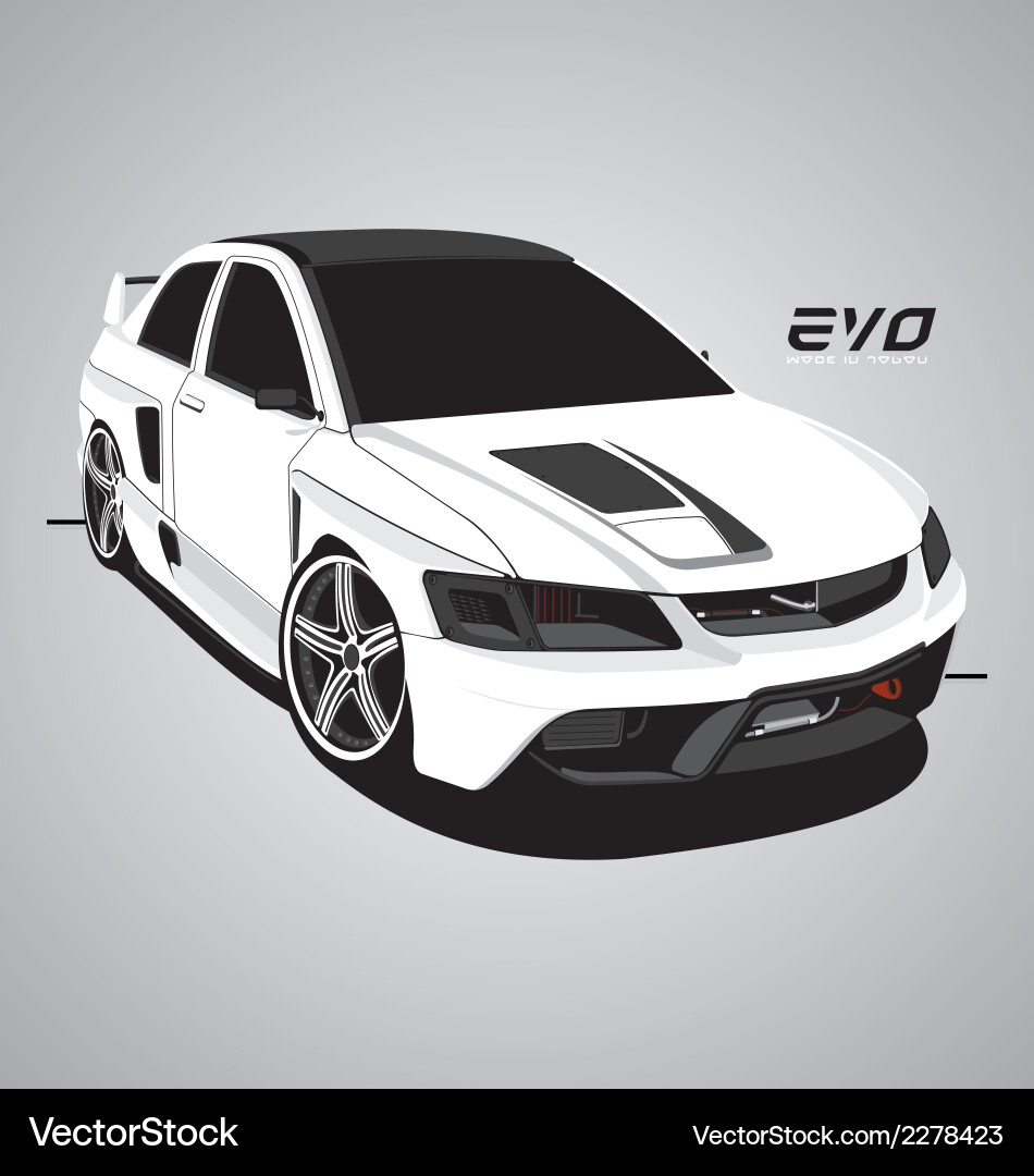 Evo Royalty Free Vector Image - VectorStock