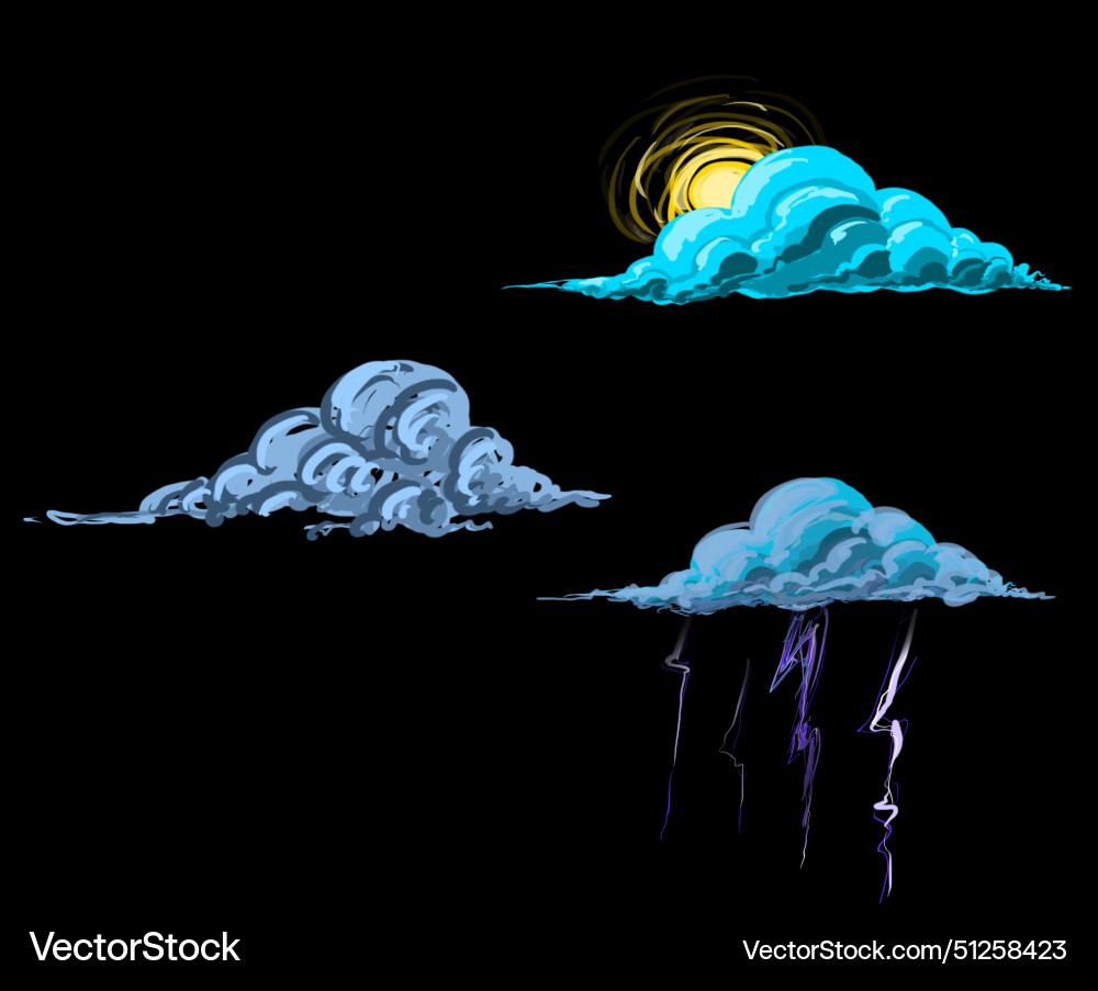 Weather Royalty Free Vector Image - VectorStock