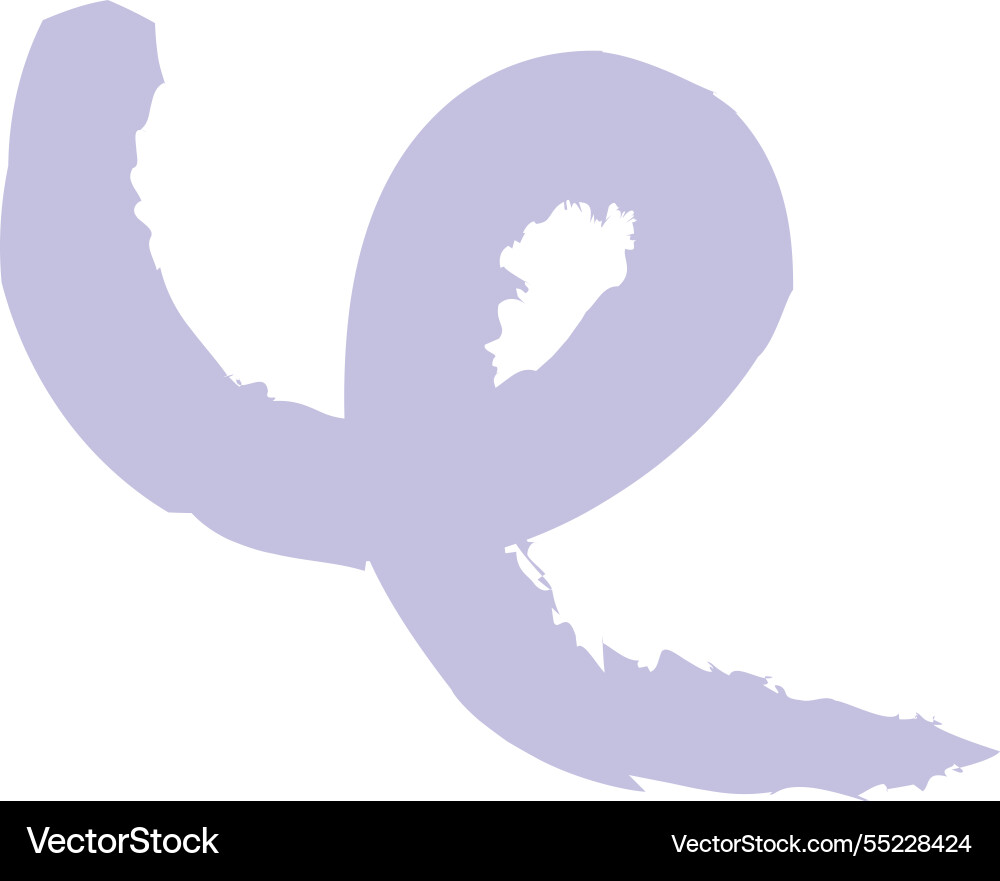 Crayon kids scribble line Royalty Free Vector Image