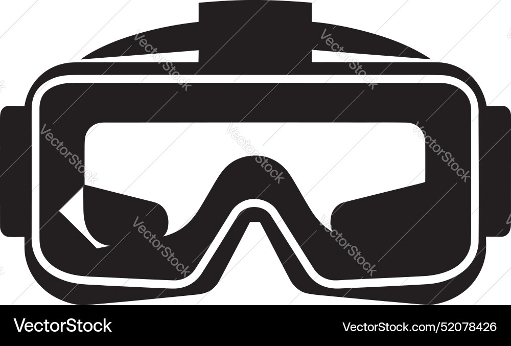 Reality revolution vr logo design immersive Vector Image