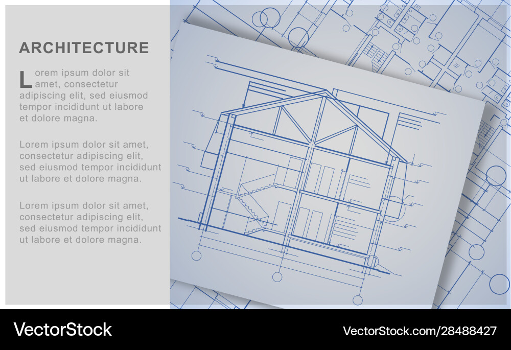 Architectural background Royalty Free Vector Image