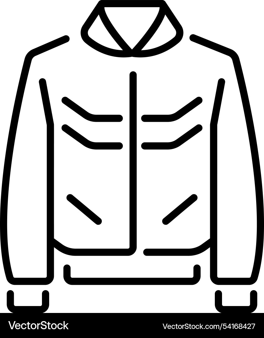 Jacket Royalty Free Vector Image - VectorStock