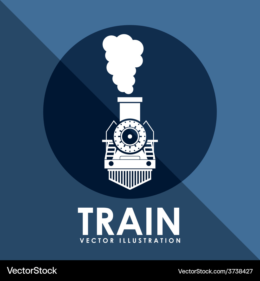 Steam Train Icon Royalty Free Vector Image - VectorStock
