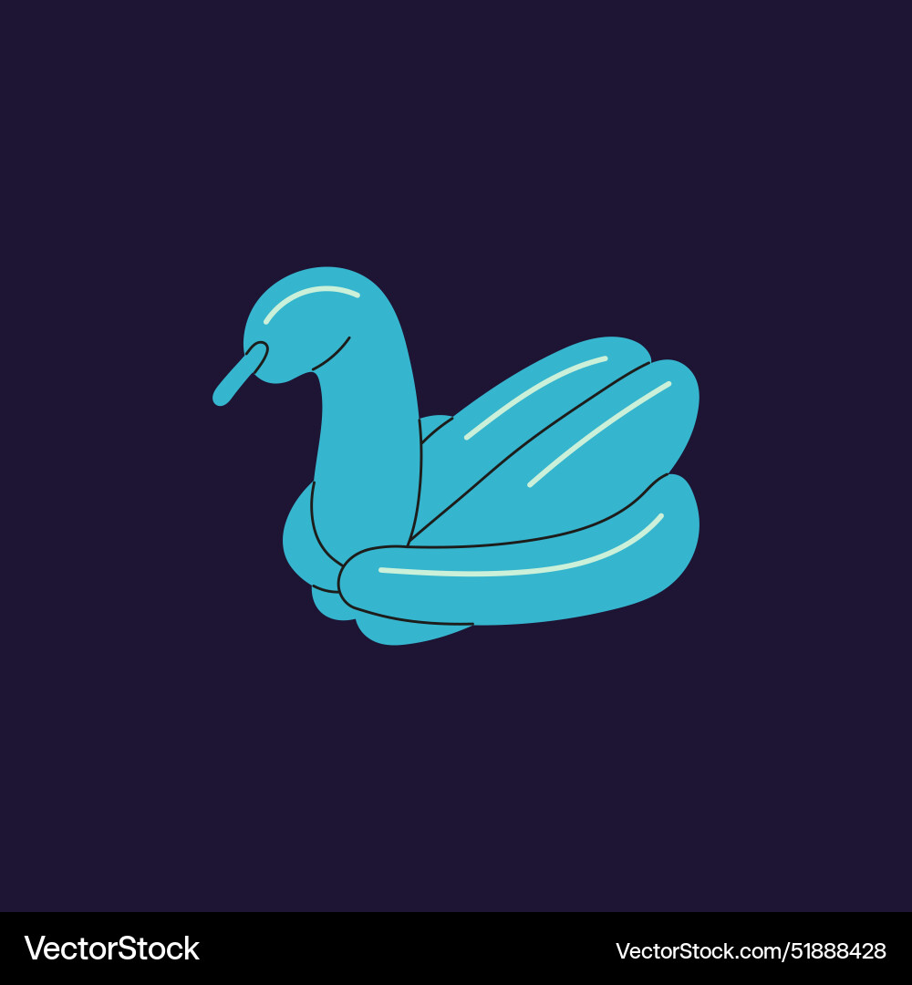 Balloon modelling twisting kids toy from rubber Vector Image