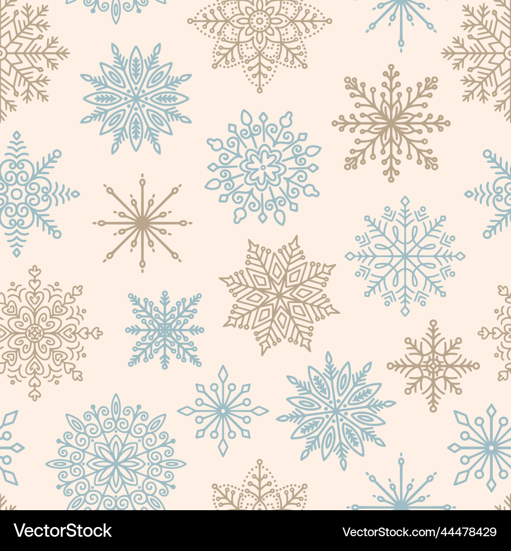Christmas snow background Royalty Free Vector Image