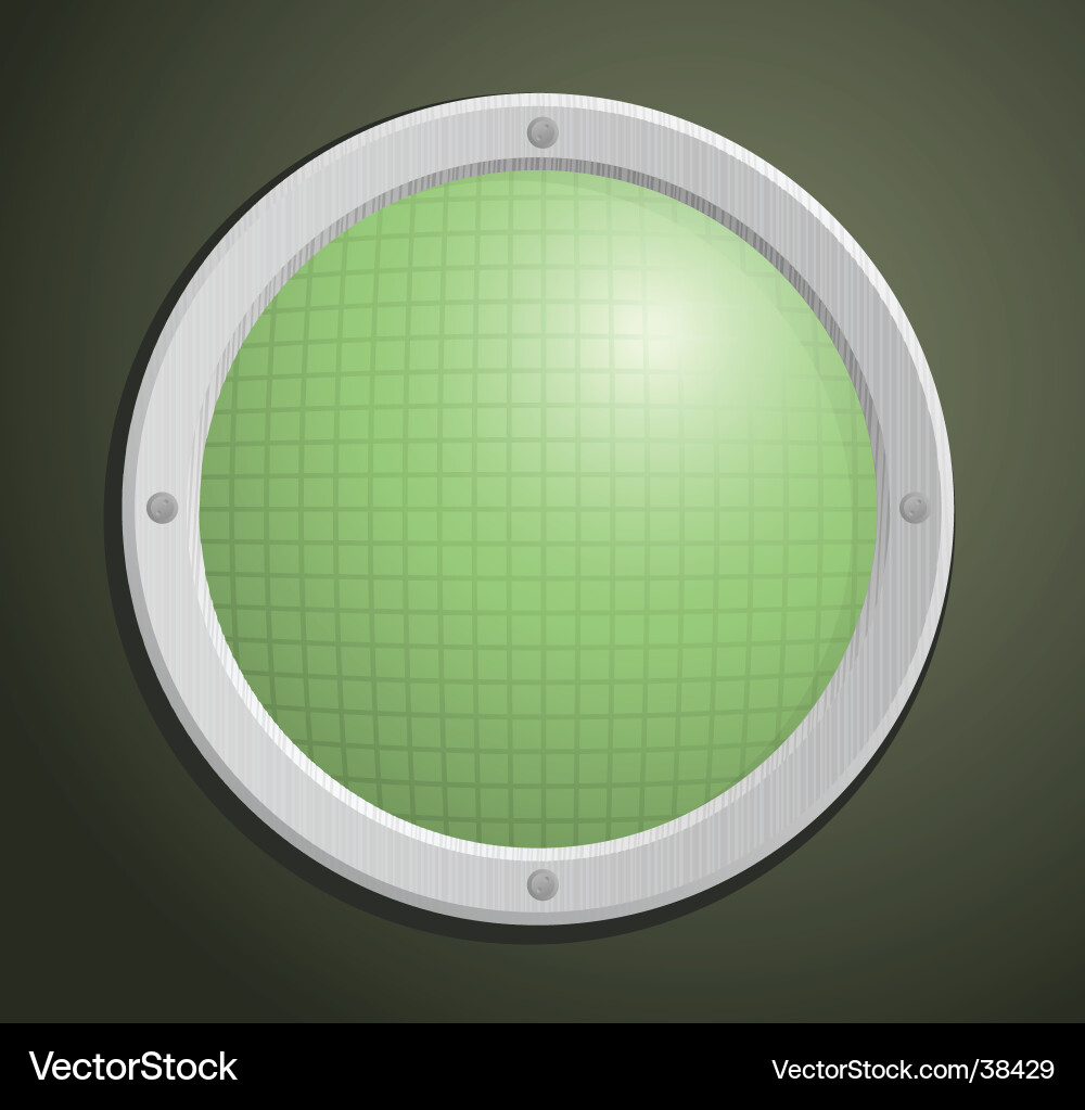 Circular radar Royalty Free Vector Image - VectorStock