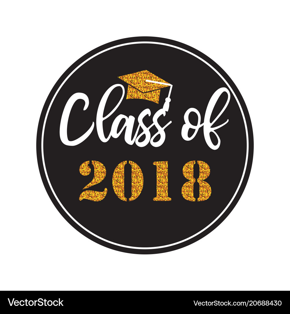 Graduation wishes overlays lettering labels Vector Image
