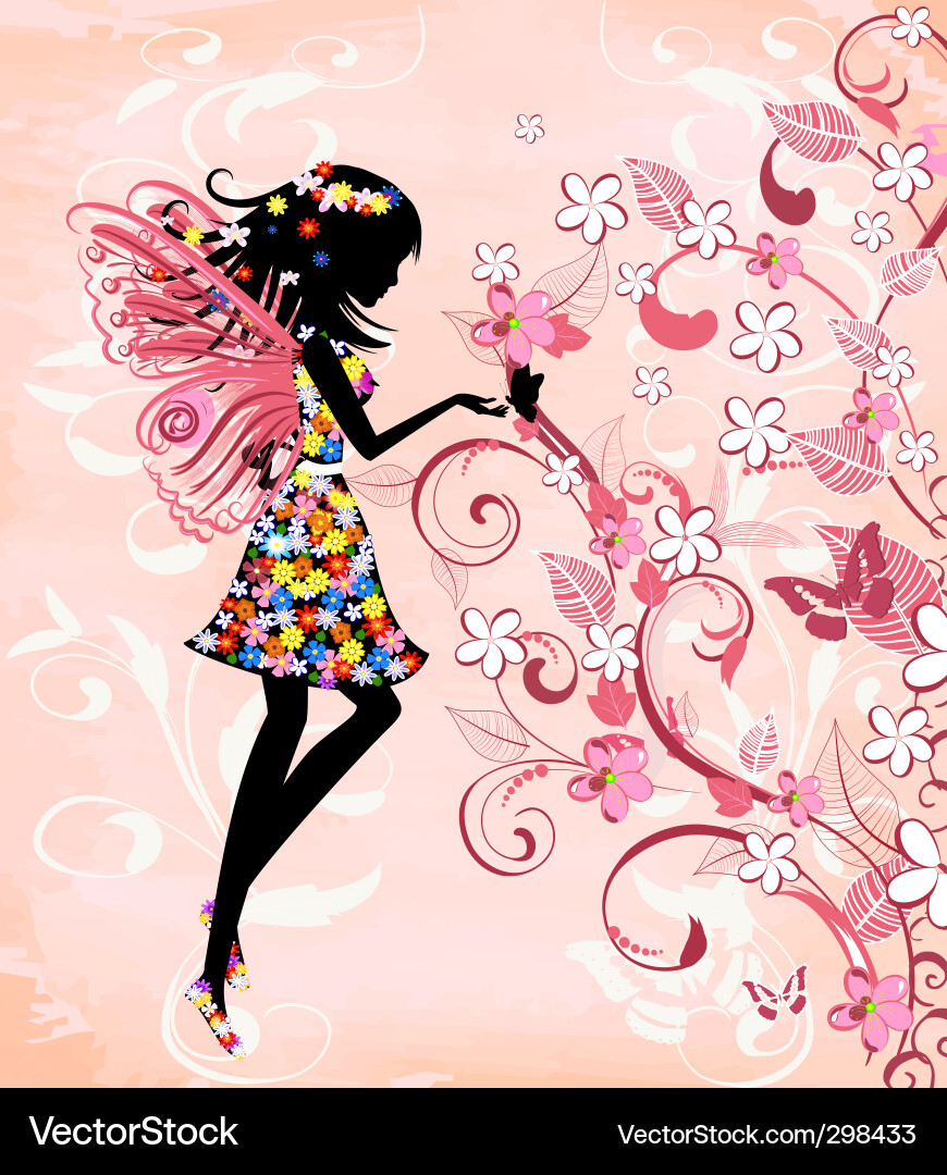 Forest fairy Royalty Free Vector Image - VectorStock