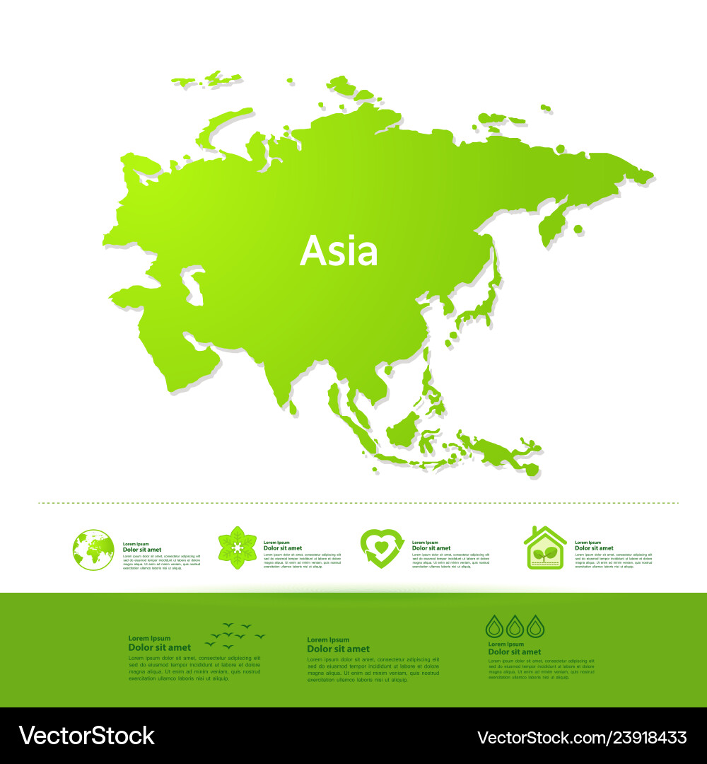 Grand world map graphic element Royalty Free Vector Image