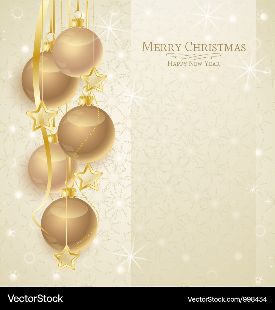 Christmas background Royalty Free Vector Image