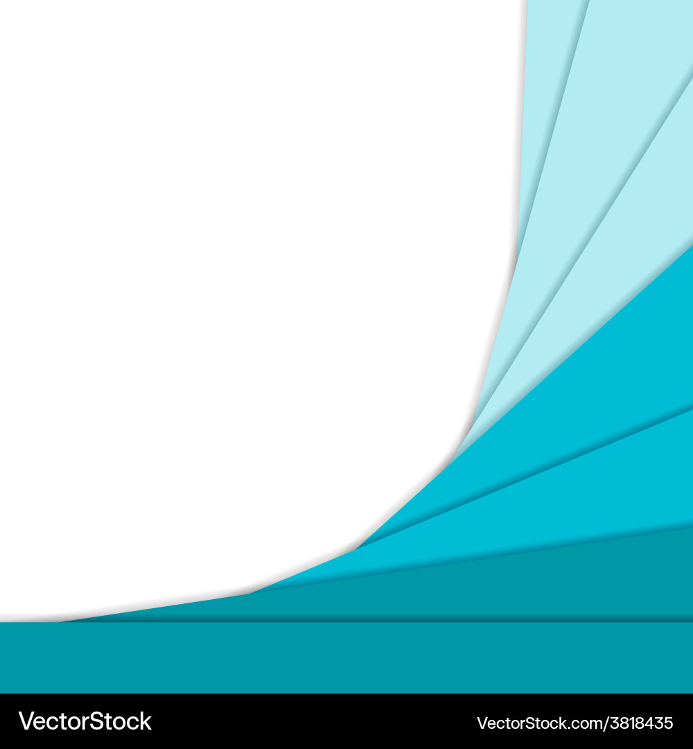 Material design curve background Royalty Free Vector Image