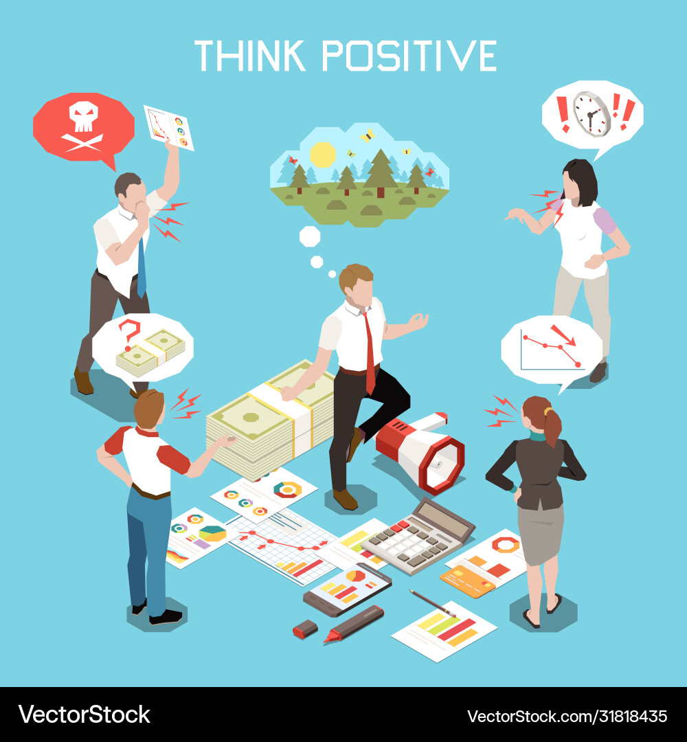 Stress management concept Royalty Free Vector Image