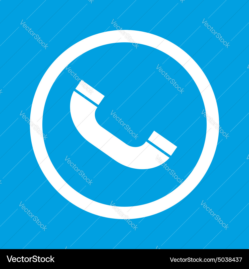 Call sign icon Royalty Free Vector Image - VectorStock