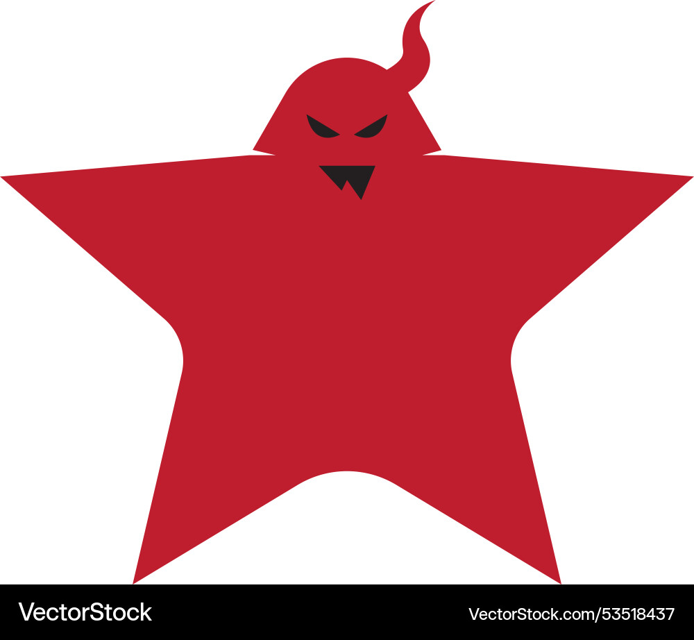 Devil logo Royalty Free Vector Image - VectorStock