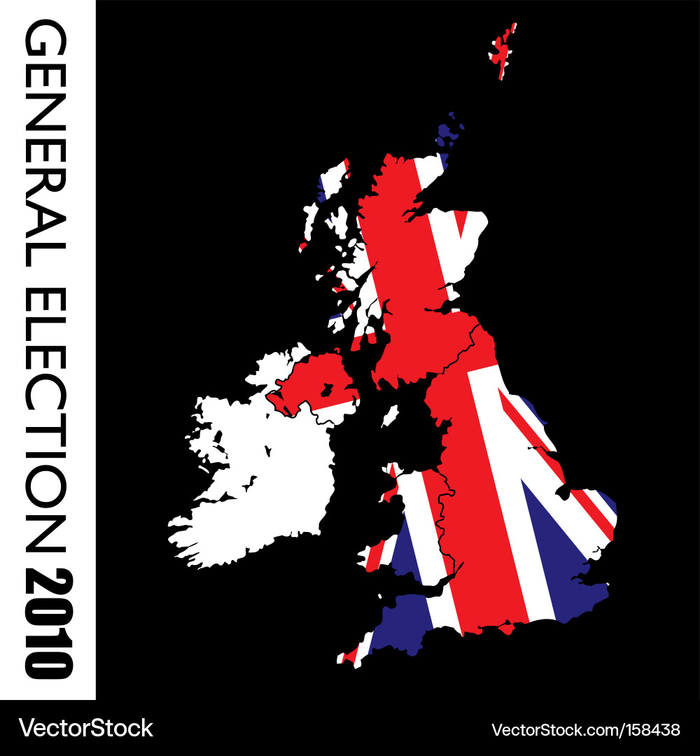 General election british Royalty Free Vector Image