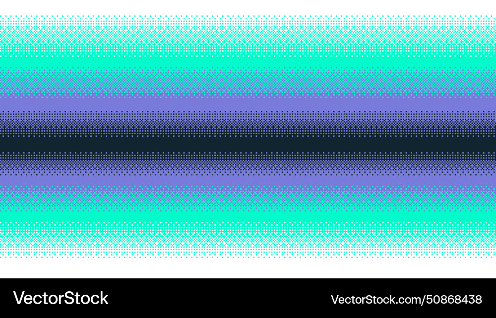 Pixel art vibrant colors gradient on white Vector Image