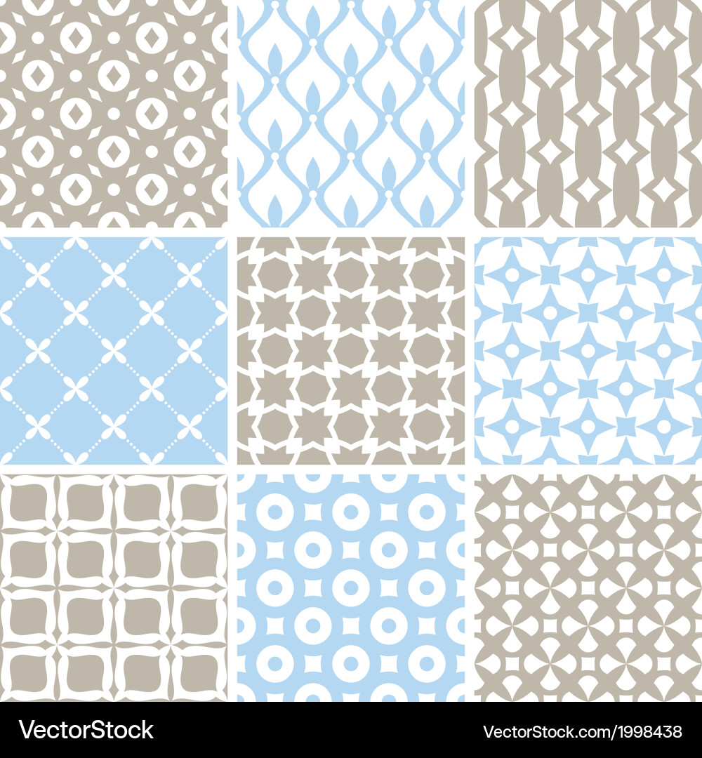 Vintage ornament patterns Royalty Free Vector Image