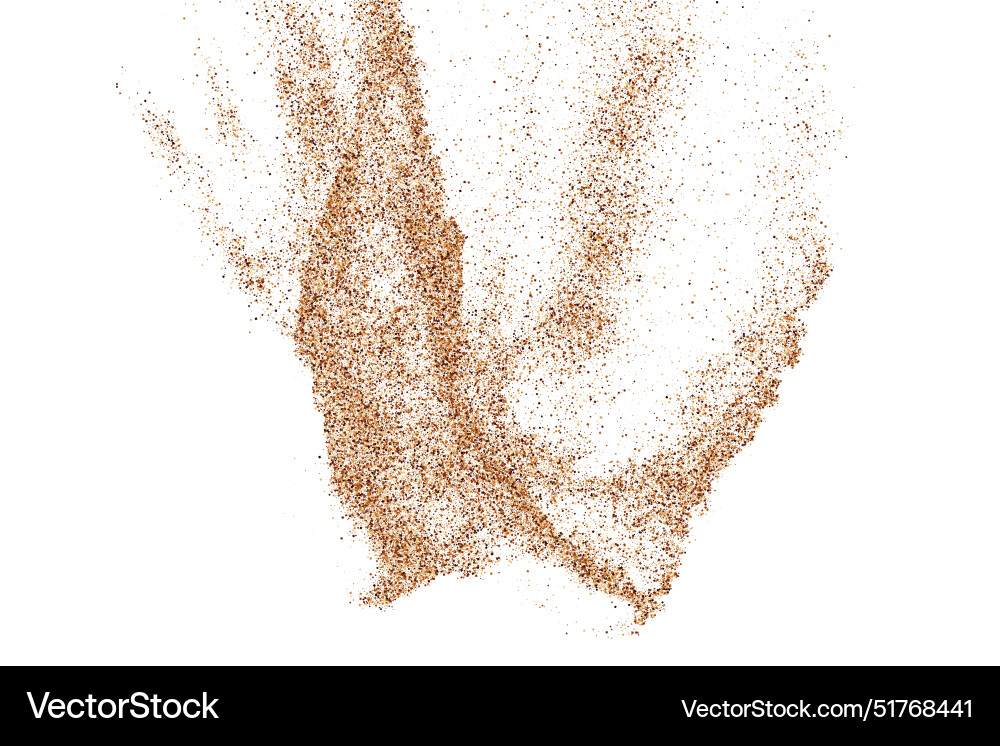 Coffee color texture Royalty Free Vector Image