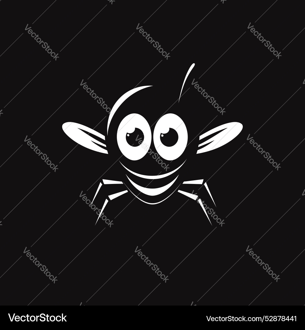 Contemporary mosquito artwork elegant mosquito Vector Image