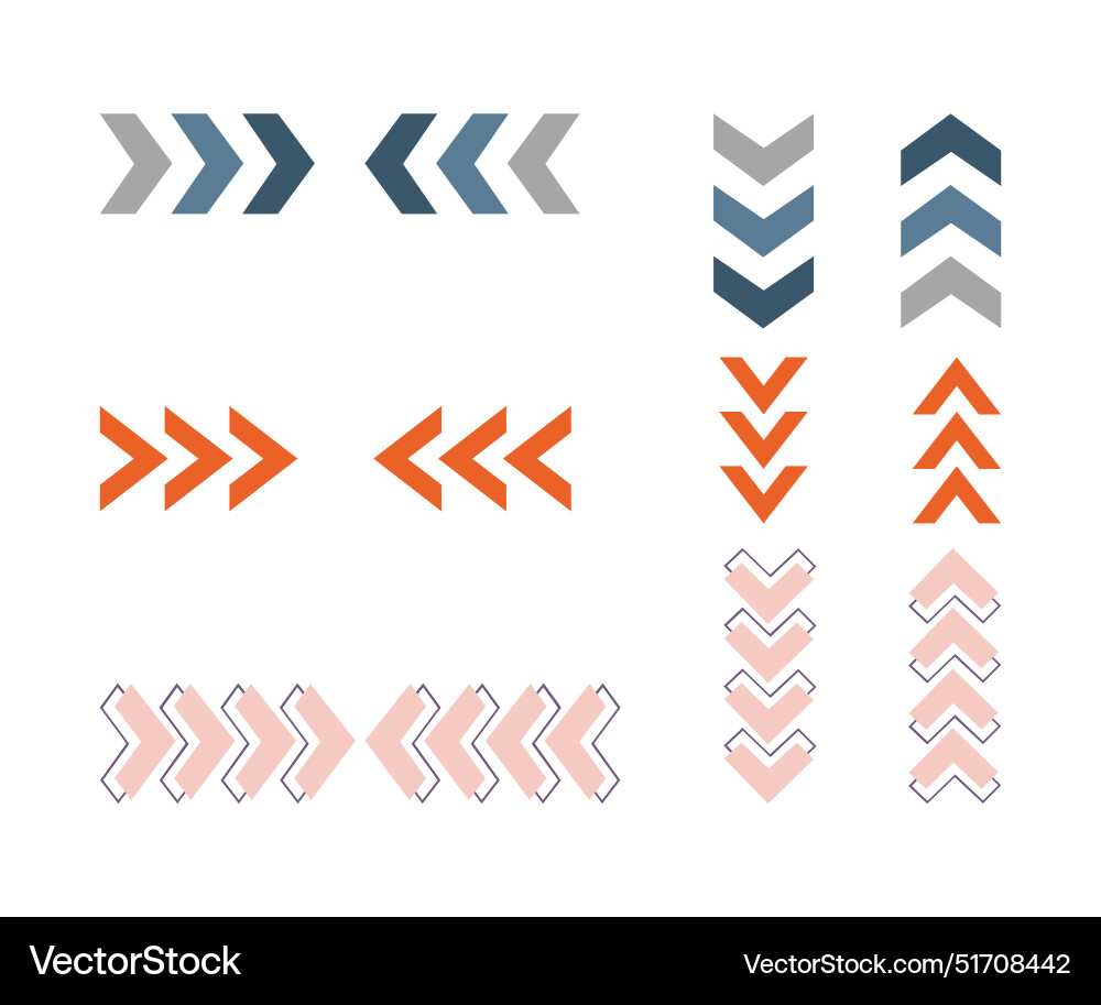 Arrows pack (51708442) – Free Vector | VectorStock