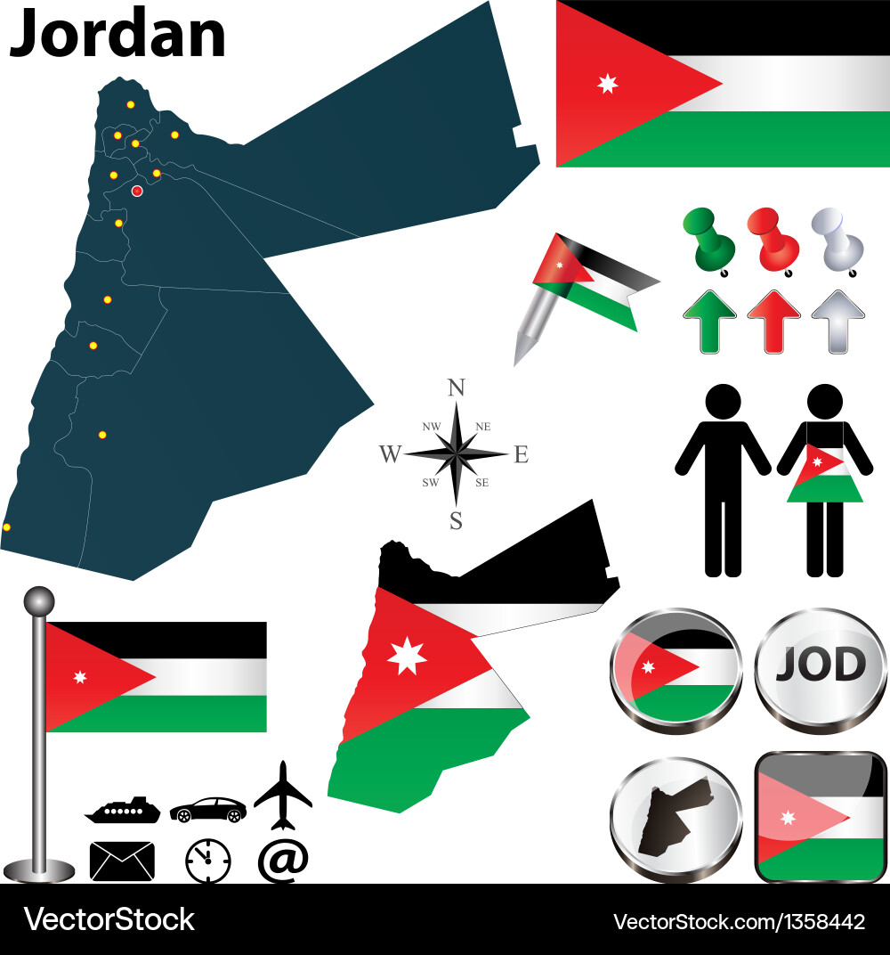 Amman Map Jordan Vector Images (over 550)