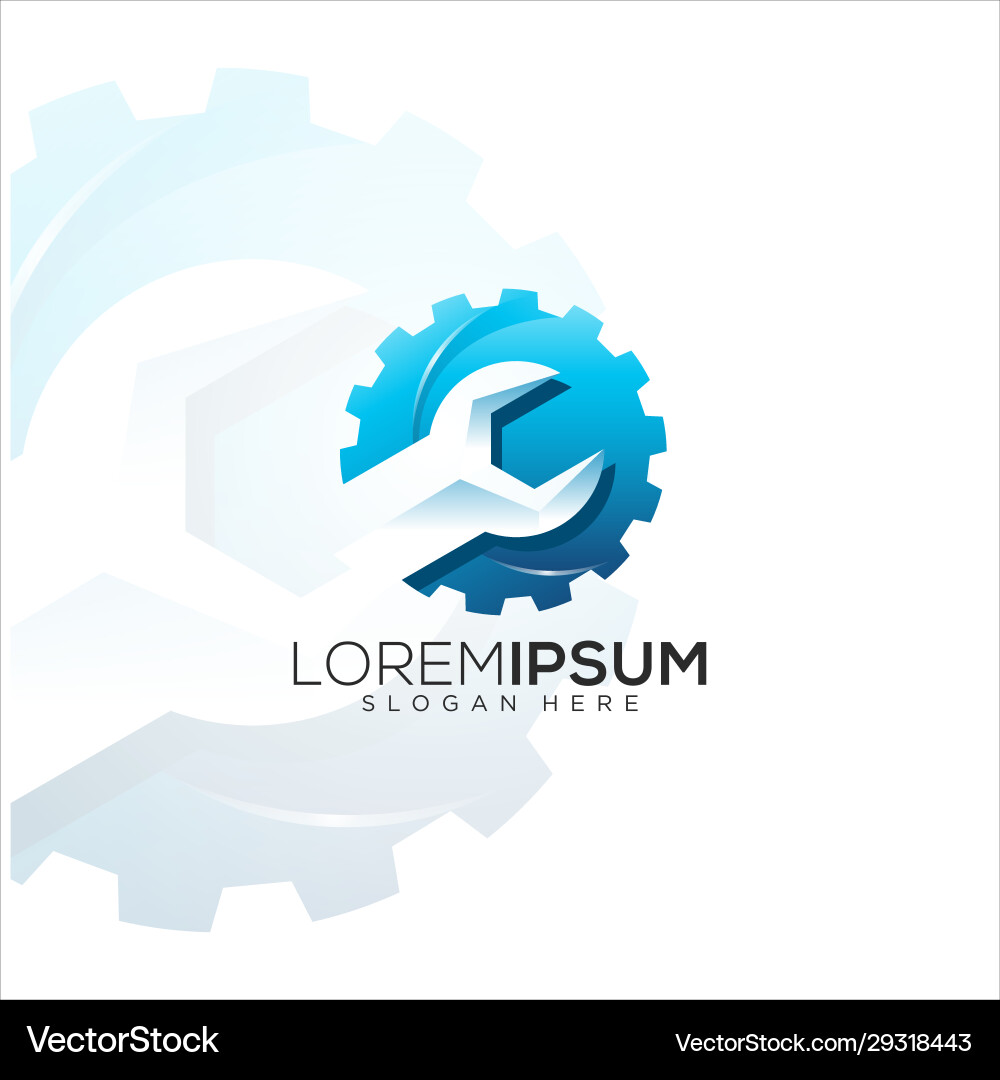 Tool repair logo (29318443) – Free Vector | VectorStock