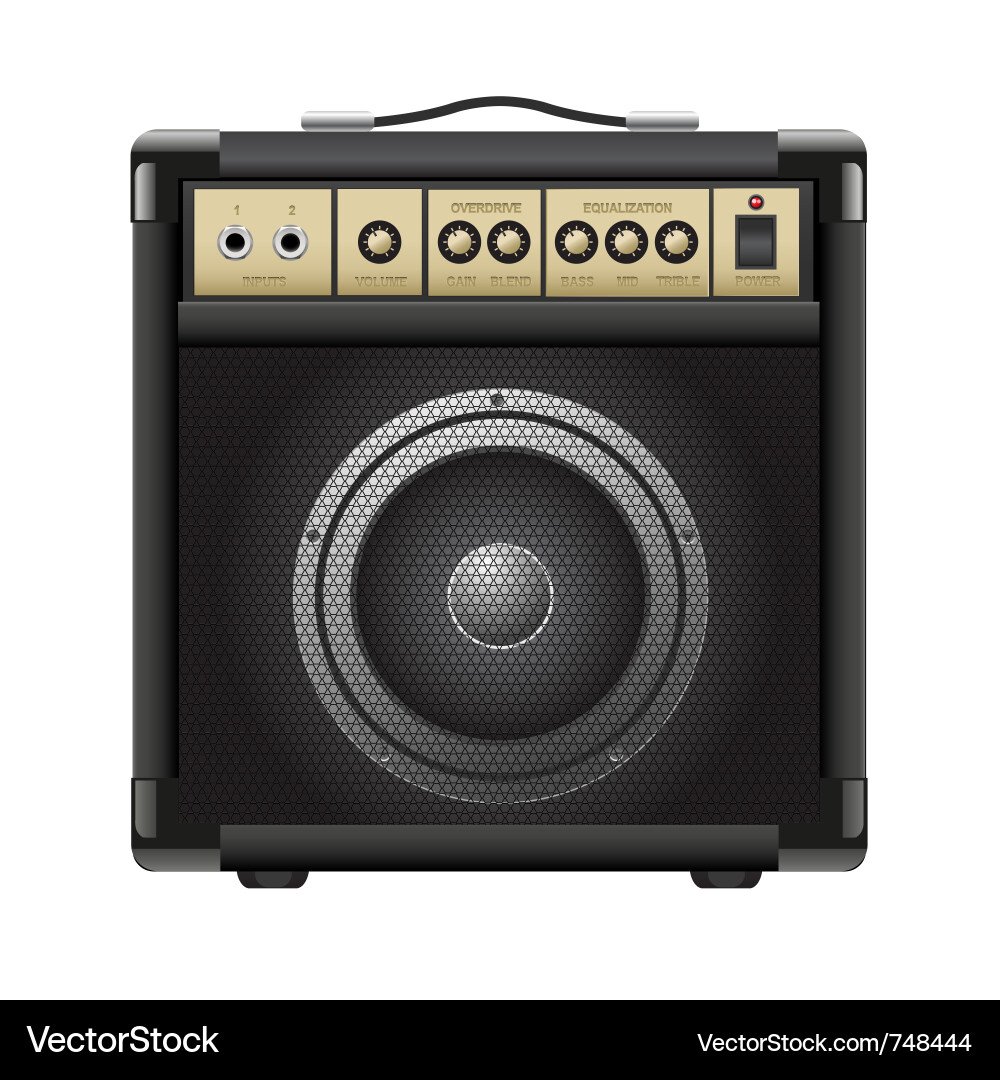 Amp Royalty Free Vector Image - VectorStock