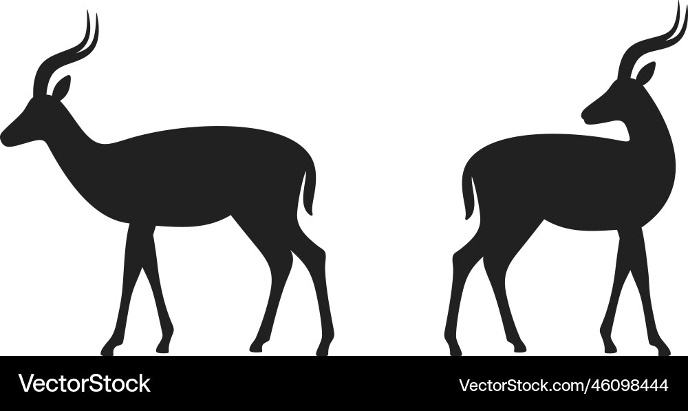 Antelope Royalty Free Vector Image - VectorStock