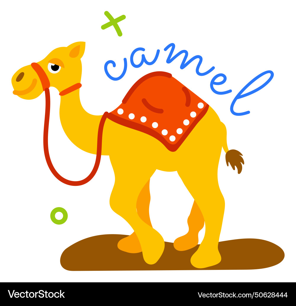 Camel Royalty Free Vector Image - VectorStock