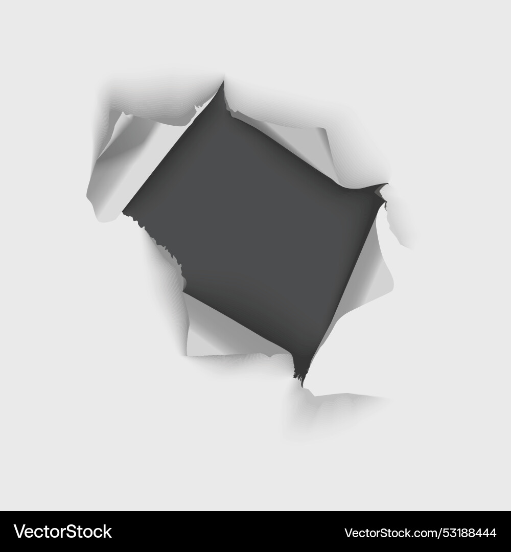 Realistic torn paper Royalty Free Vector Image